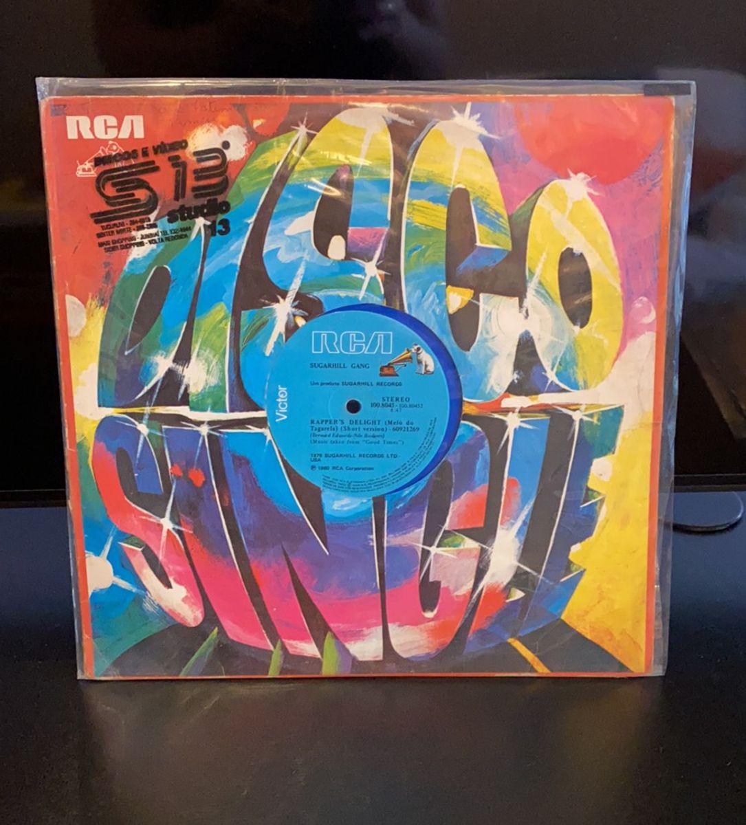 Lp Disco Vinil Rappers Delight | Item de Música Rca Usado 65819171 | enjoei