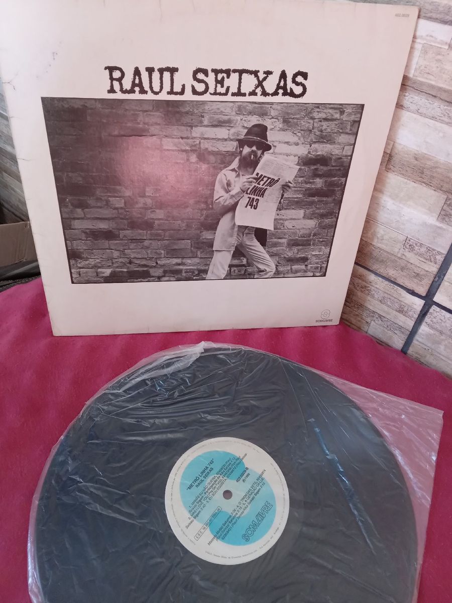 Lp Disco Vinil Raul Seixas Metrô Linha 743 | Item de Música Raul Seixas Usado 73640158 | enjoei