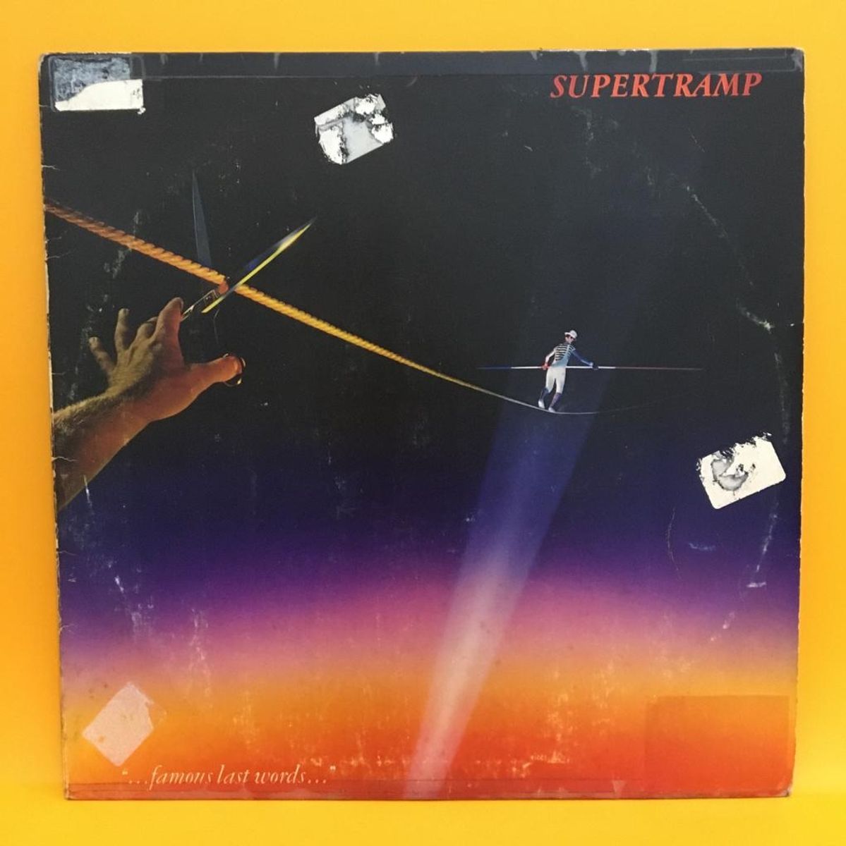 Lp Disco Vinil Supertramp Famous Last Words | Item de Música Cbs Usado ...
