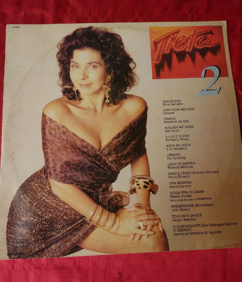 Lp Disco Vinil Tieta 2 Trilha Sonora Novela Ano 1989 | Item de Música Vintage Usado 80762747 ...