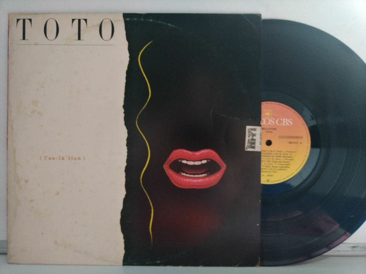 Lp Disco Vinil Toto Isolation | Item de Música Usado 54852934 | enjoei