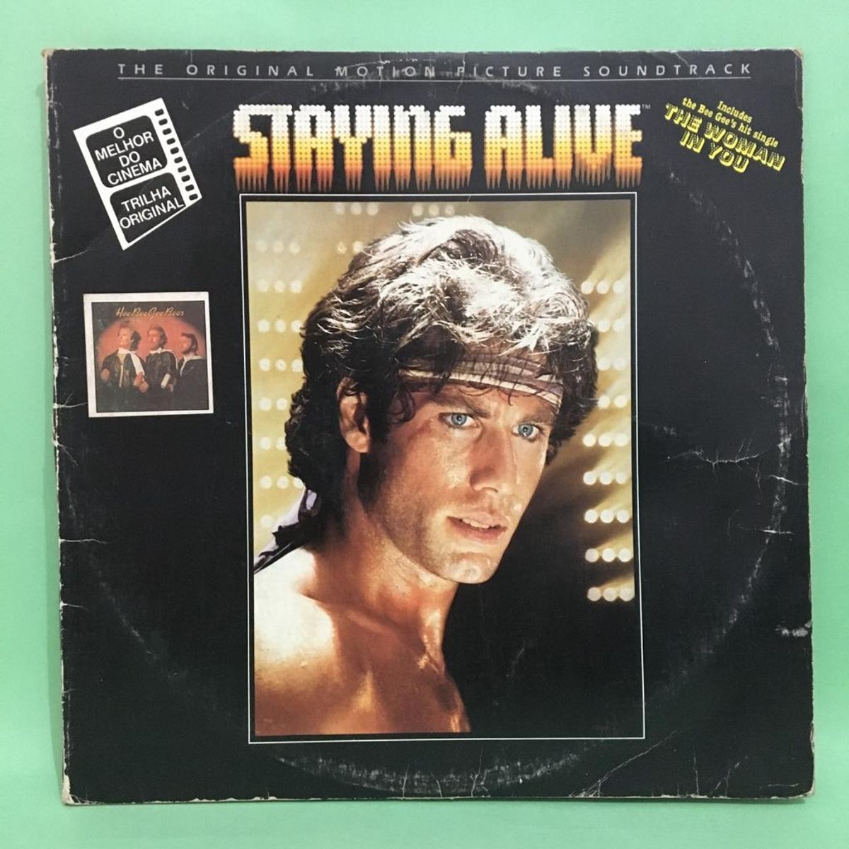 Lp Disco Vinil Trilha Sonora Staying Alive | Item de Música Polygram ...