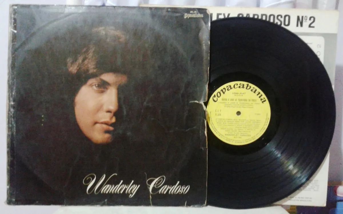 Lp Disco Vinil Wanderley Cardoso Quando Amor Se Poesia 1969 Jovem ...