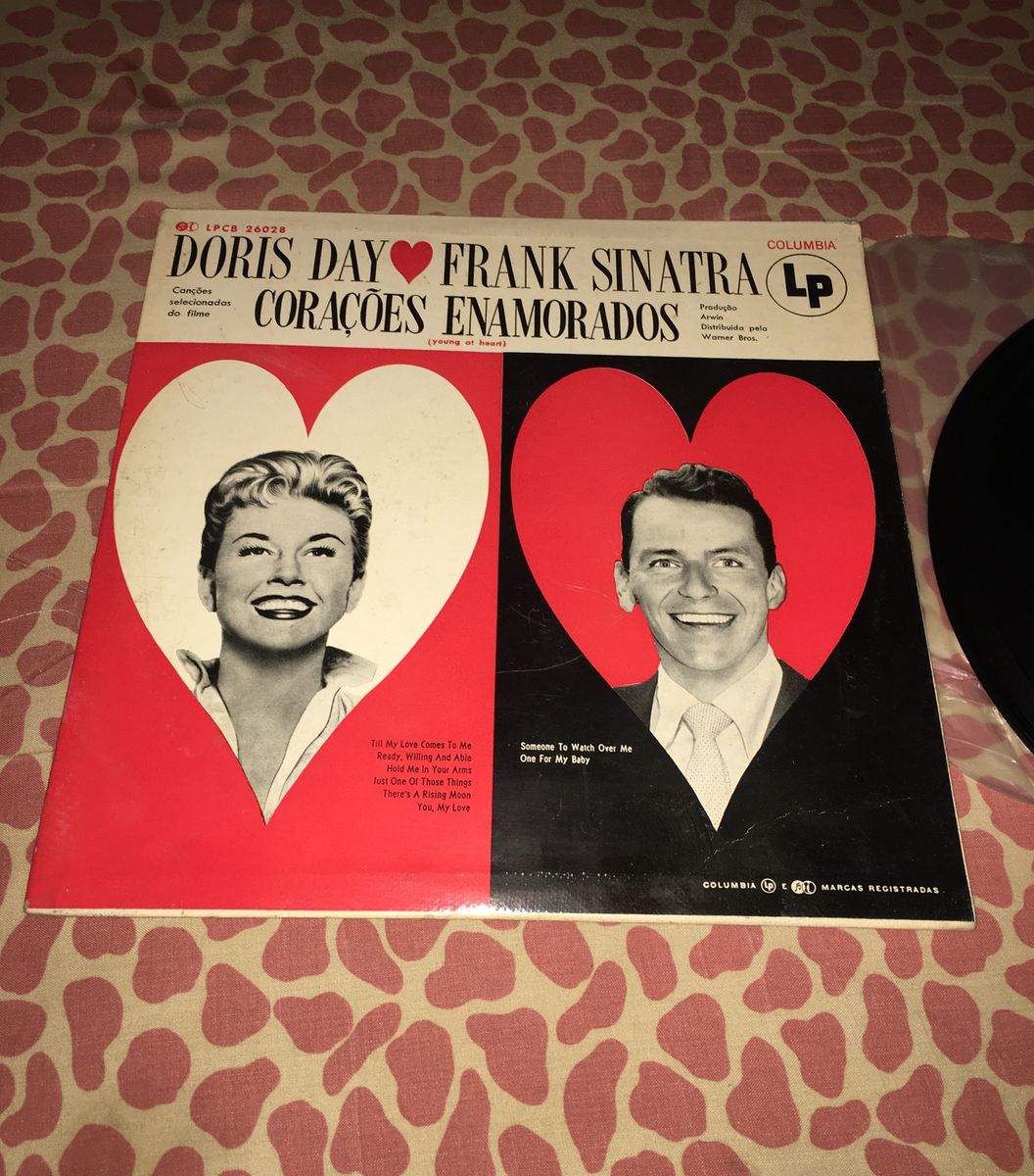 Lp Doris Day Frank Sinatra Corações Enamorados Vinil | Item de Música ...