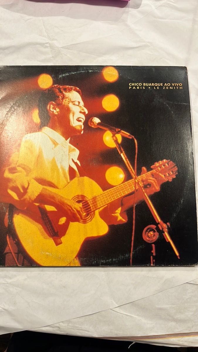 Lp Duplo Chico Buarque Ao Vivo Paris | Item de Música Usado 134451096 ...