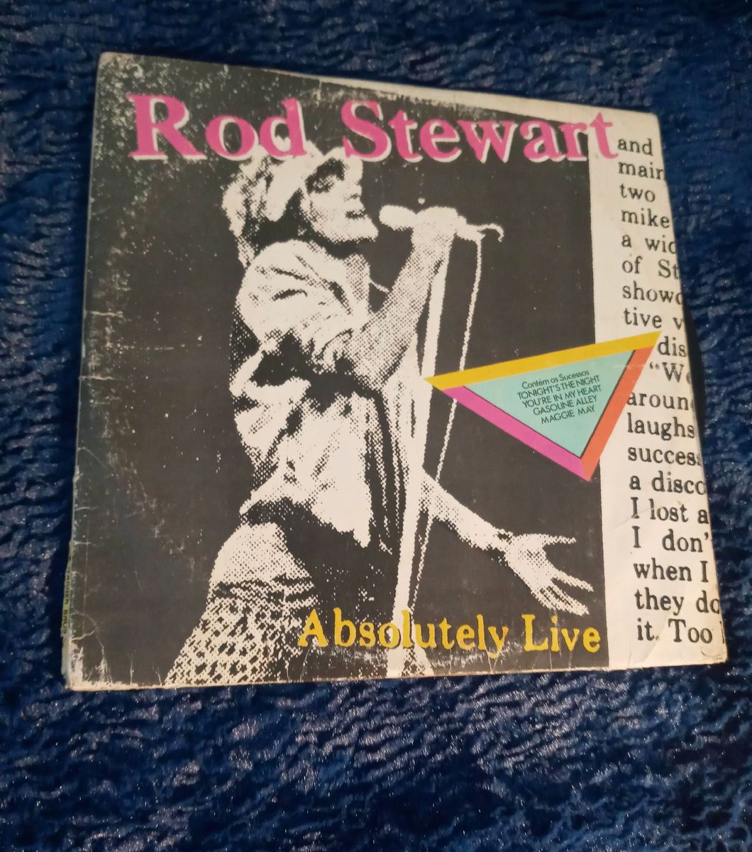 Lp Duplo Rod Stewart - Absolutely Live (1982) | Item de Música Usado ...