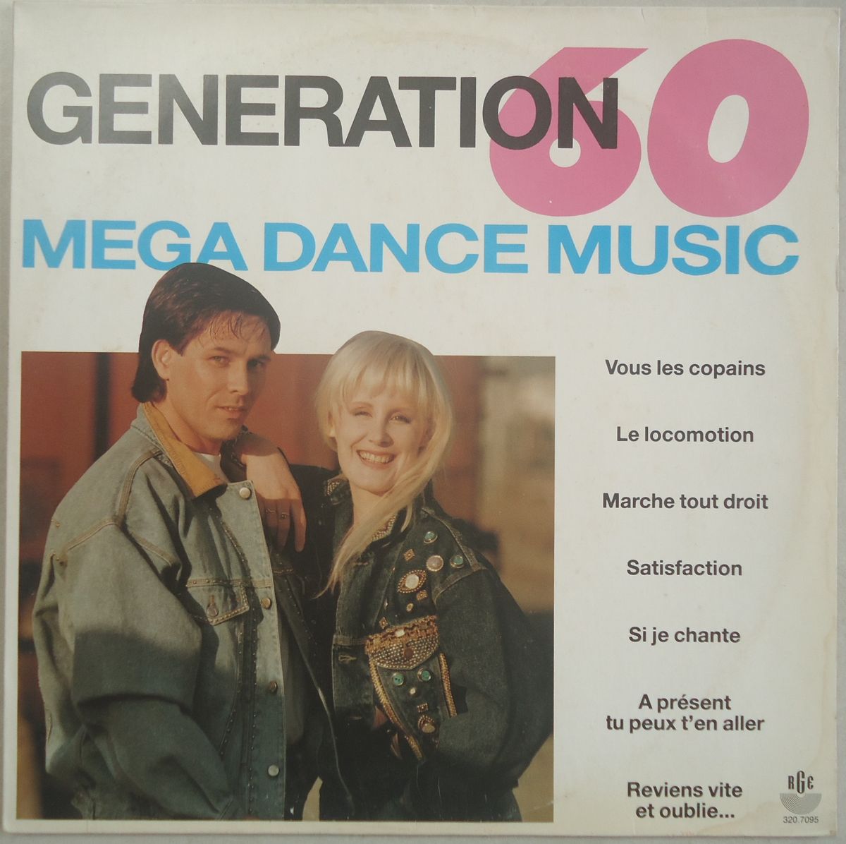 Lp Generation 60 Mega Dance Music 1991, Disco de Vinil | Item de Música ...