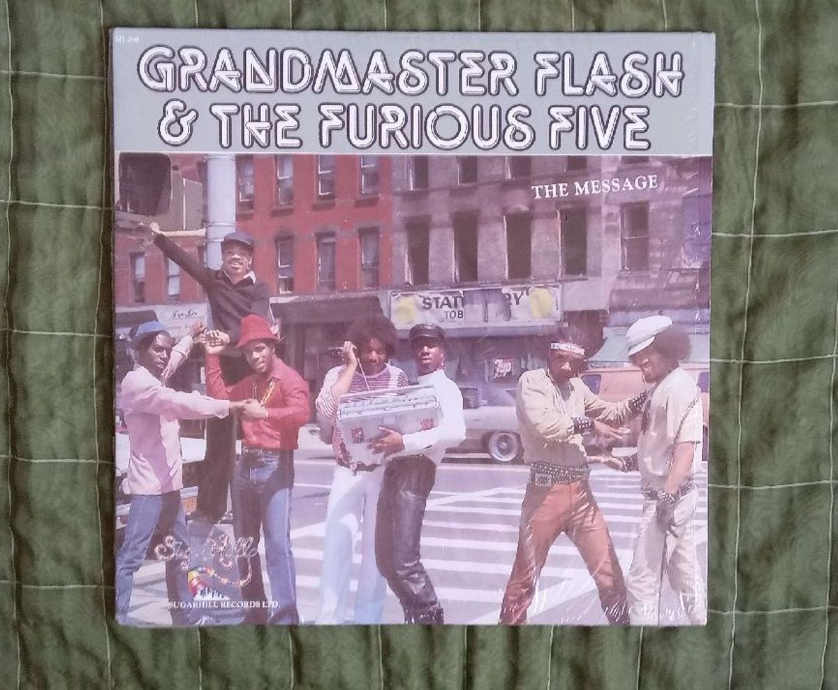 Lp Grandmaster Flash - The Message | Item de Música Sugarhill Records ...