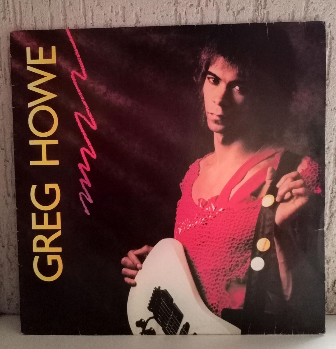 Lp Greg Howe-greg Howe Vinil Rock Guitar Jazz Instrumental Ref Eddie ...