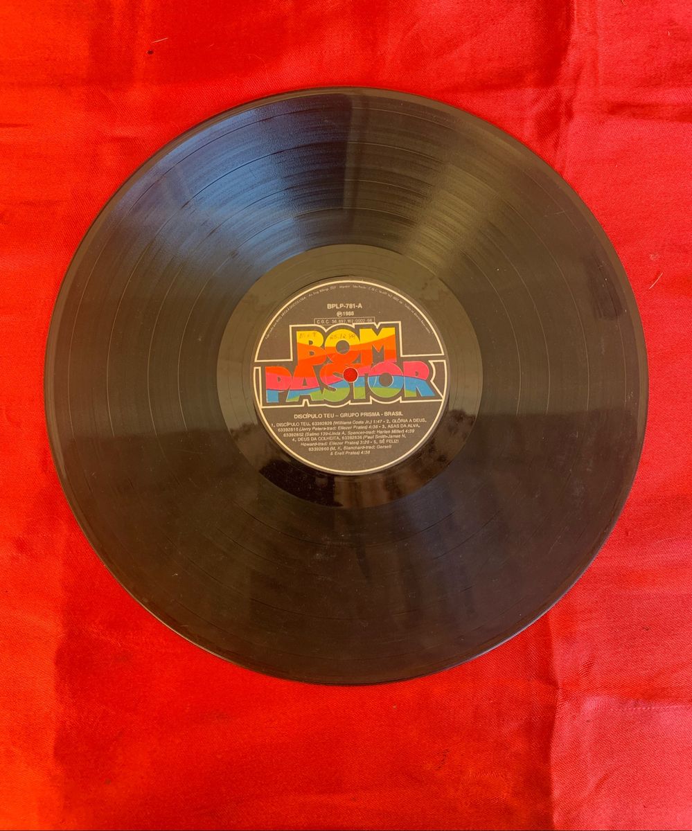 Lp Grupo Prisma Brasil - Discipulo Teu | Item de Música Lp Usado ...