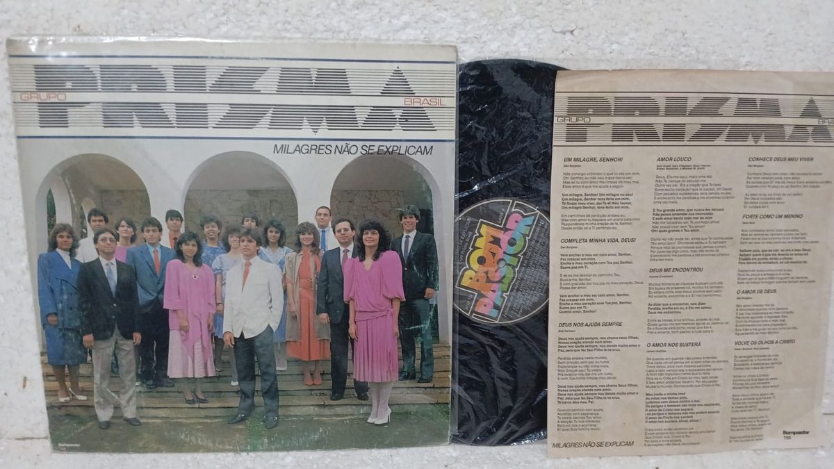 Lp Grupo Prisma Brasil - Milagres Não Se Explicam | Item de Música ...