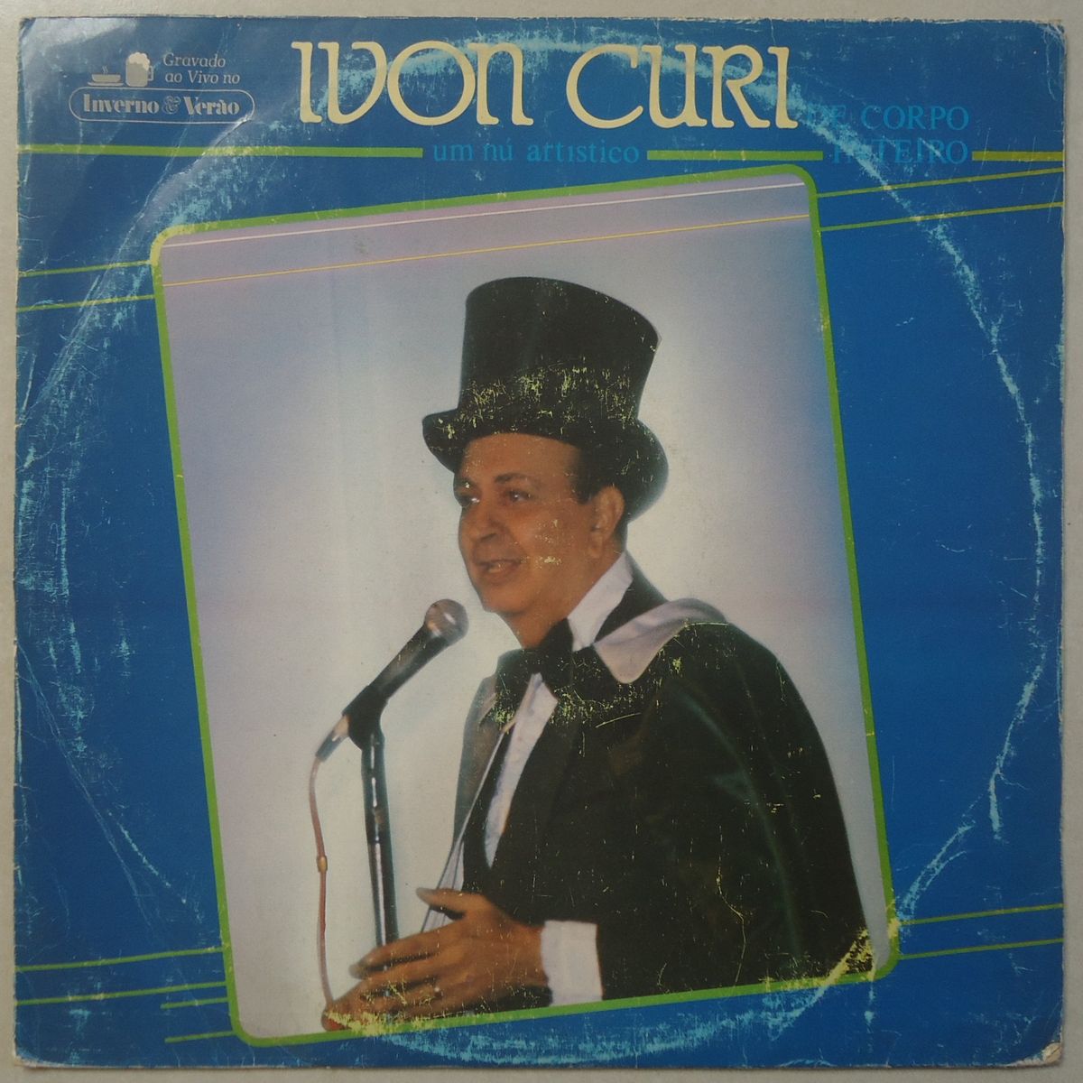 Lp Ivon Curi 1986 de Corpo Inteiro Um Nú Artístico, Vinil | Item de ...