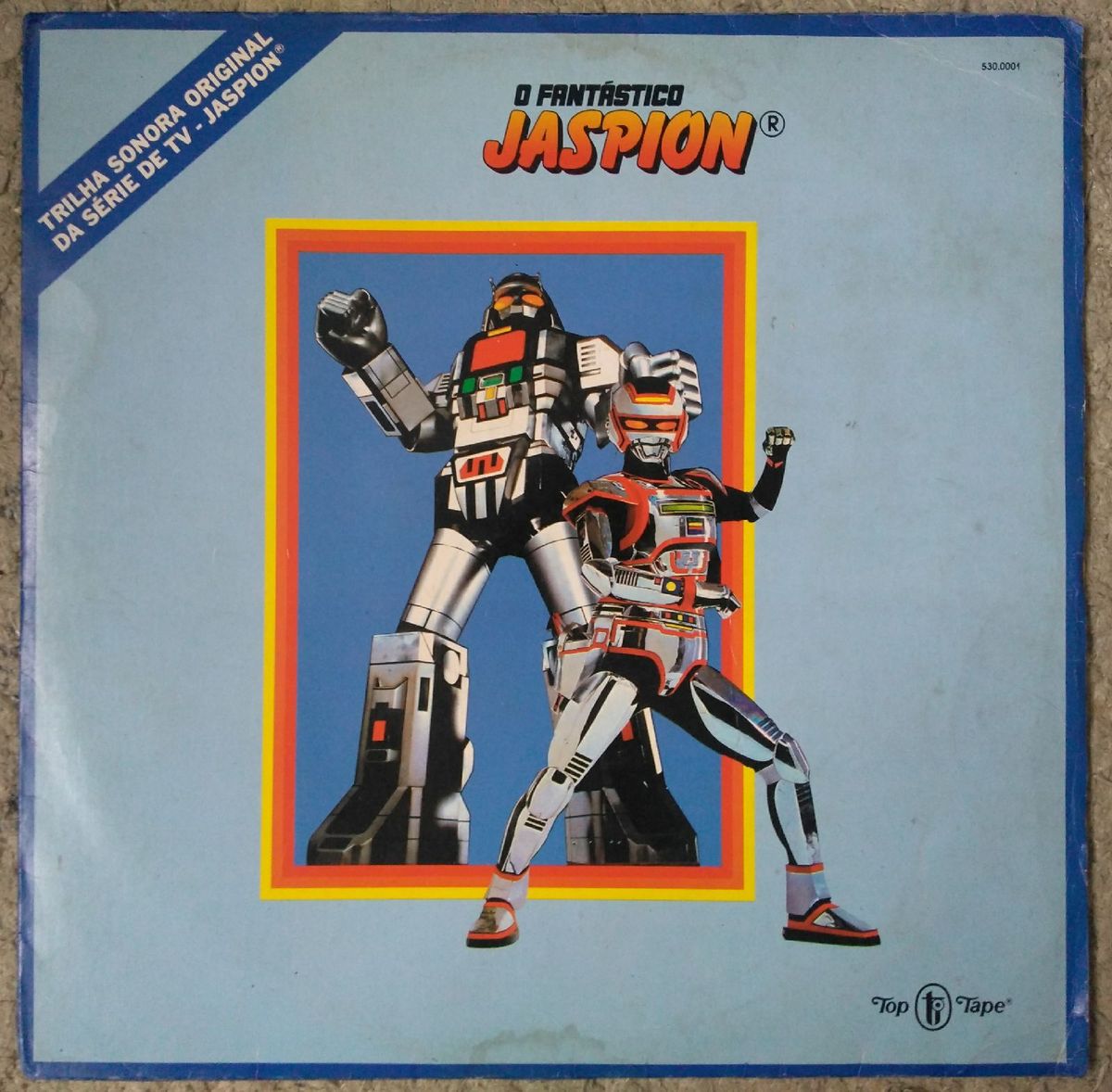 Lp Jaspion - O Fantástico Jaspion - 1989 C/ Encarte | Item de Música ...