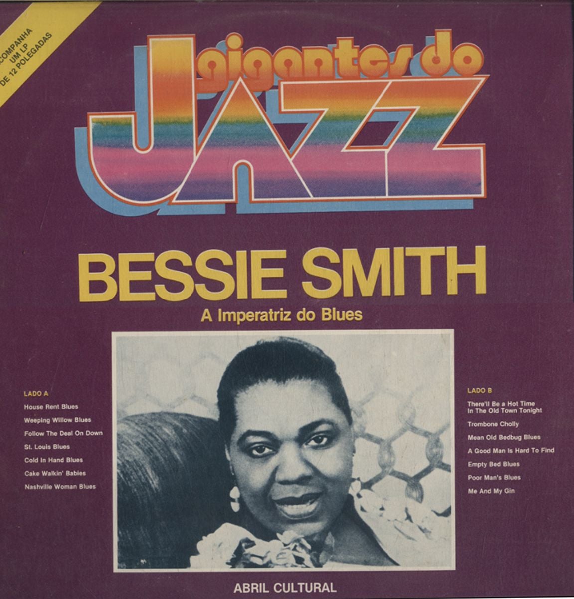 Lp Jazz Gigantes do Jazz - Bessie Smith a Imperatriz do Blues | Item de ...