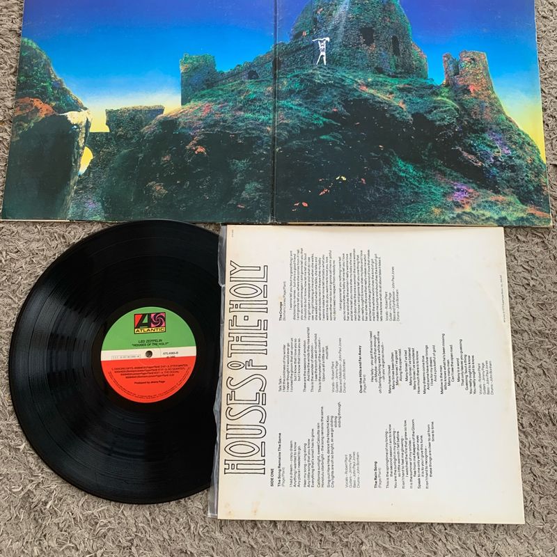 Capa Do Album Led Zeppelin Houses Of The Holy Com Preço Salgado,
