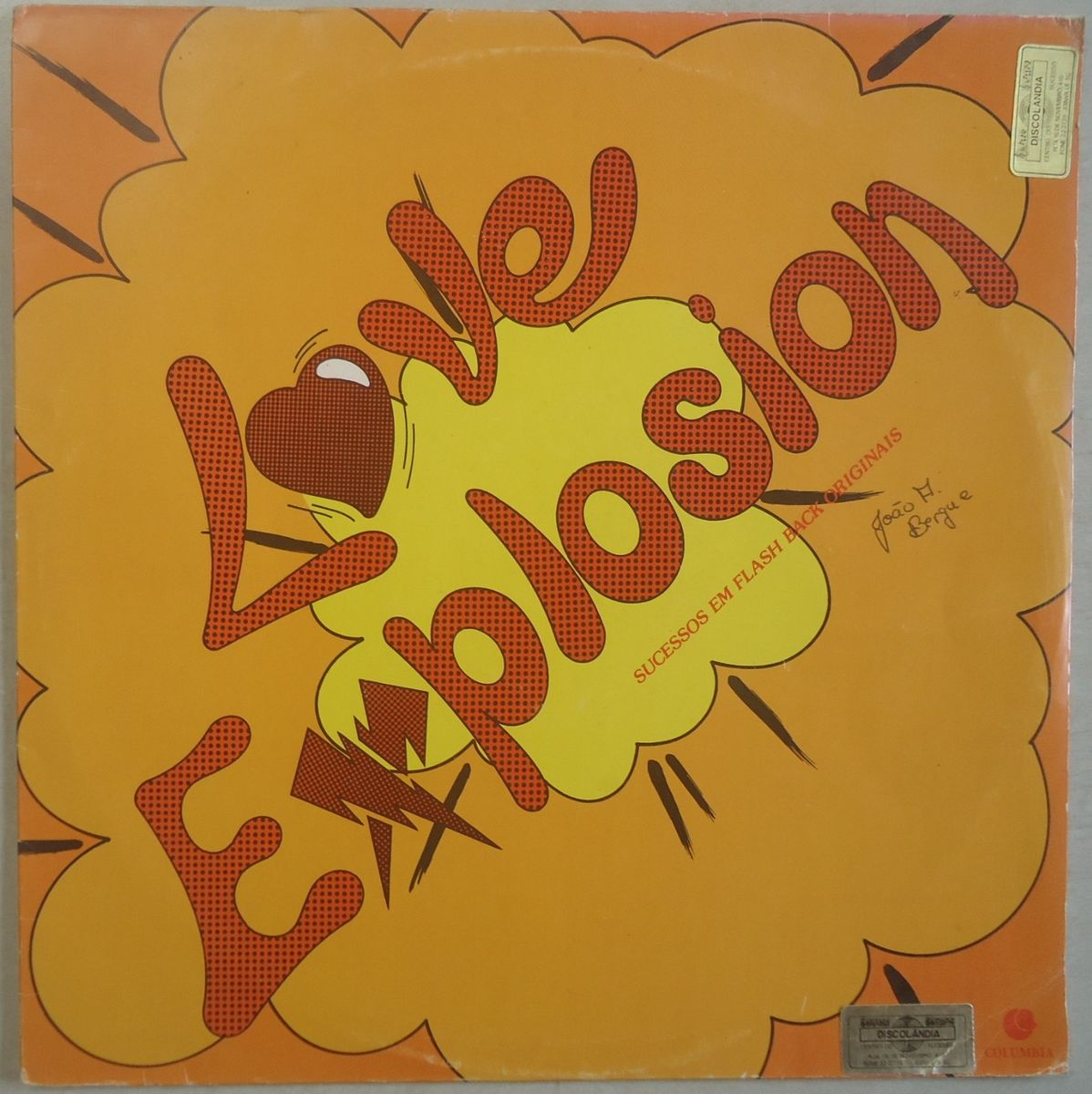 Lp Love Explosion 1981 Sucessos em Flashback Originais | Item de Música ...