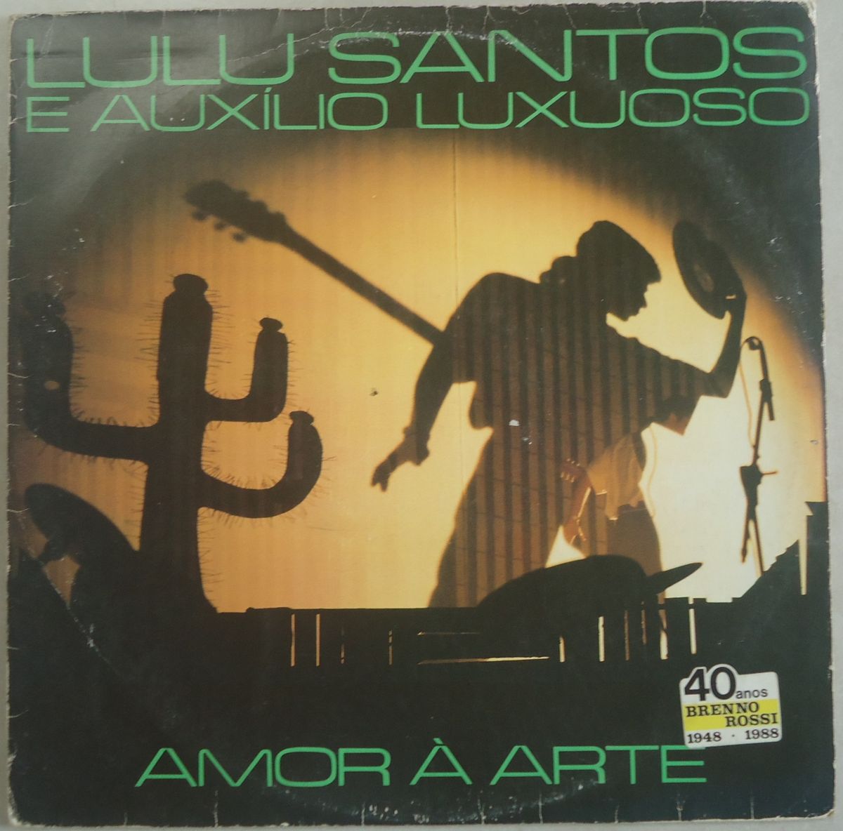 Lp Lulu Santos 1988 Amor À Arte, Disco de Vinil | Item de Música Rca Usado 69730018 | enjoei