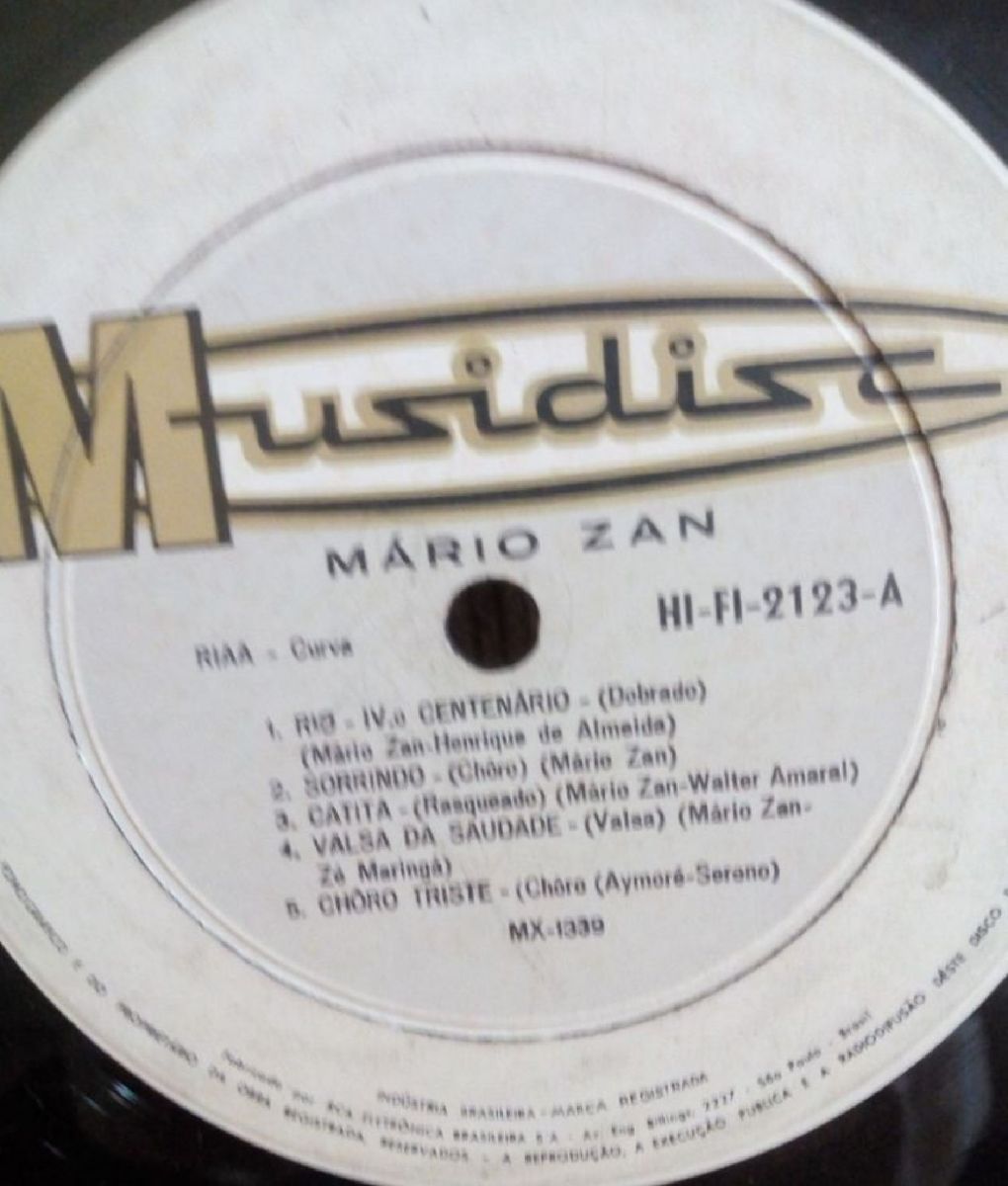 Lp Mário Zan | Item de Música Música Disc Usado 58889737 | enjoei