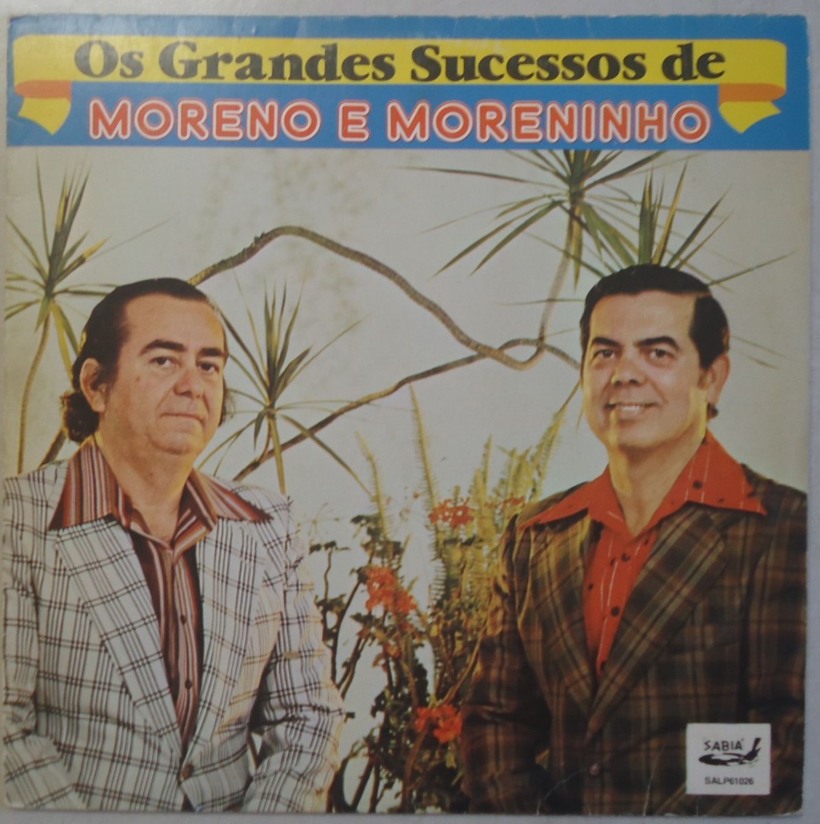 Lp Moreno E Moreninho 1991 Os Grandes Sucessos Disco Vinil Item De