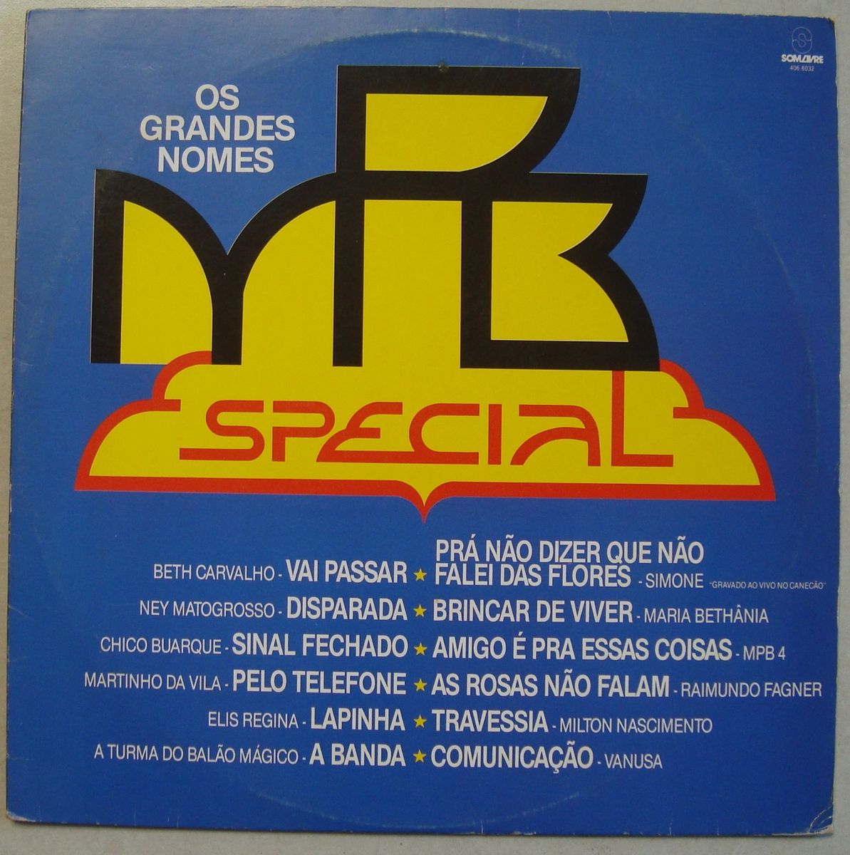 Lp Mpb Especial 1985 Os Grandes Nomes, Disco de Vinil | Item de Música ...