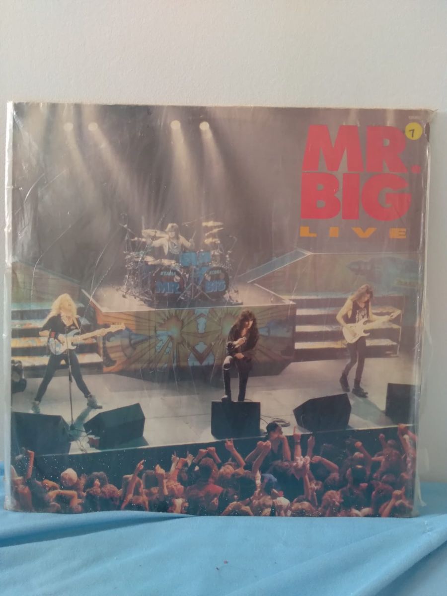 Lp Mr. Big - Live | Item de Música Bmg Ariola Discos Usado 60603574 | enjoei