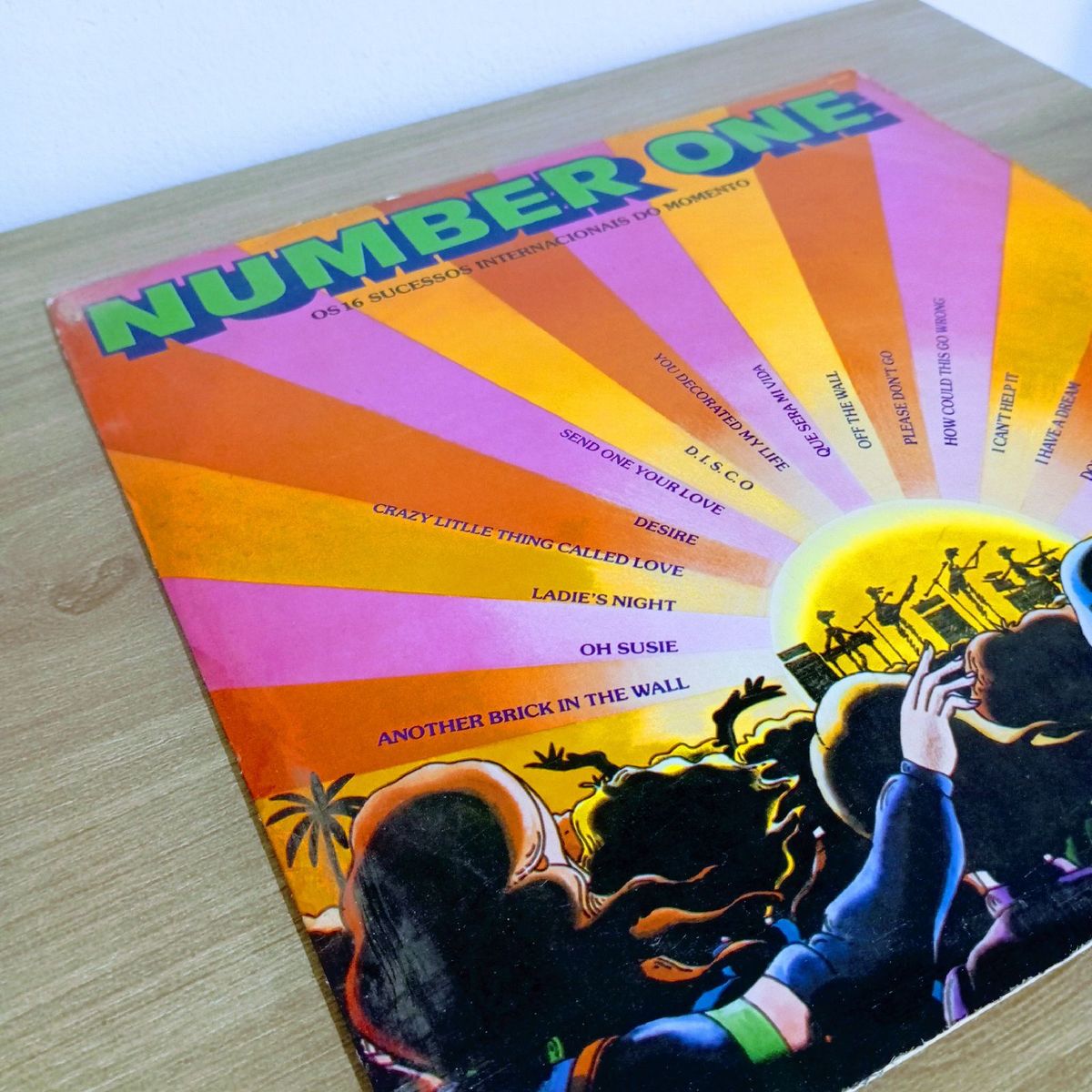 Lp Number One 16 Sucessos do Momento 1980 Disco de Vinil | Item de ...
