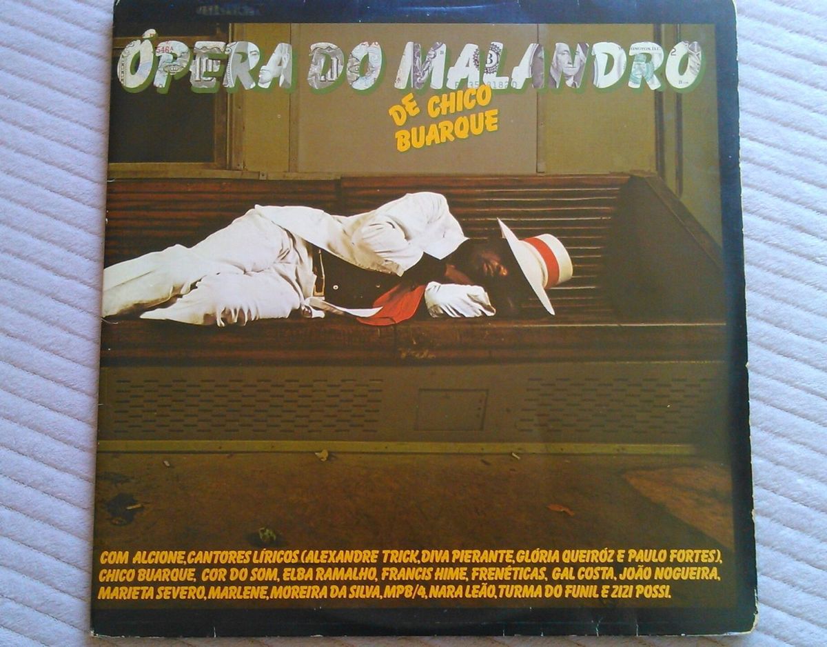 Lp Ópera do Malandro de Chico Buarque | Item de Música Polygram Usado ...