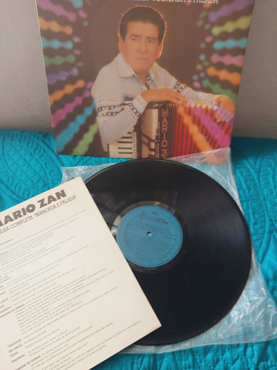 Lp Os Grande Sucessos Mario Zan - Sua Bandinha e Coro Quadrilha Completa | Cacareco Usado ...