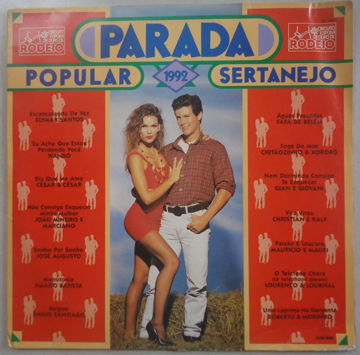 Lp Parada Popular Sertanejo 1992, Disco de Vinil | Item de Música Som ...