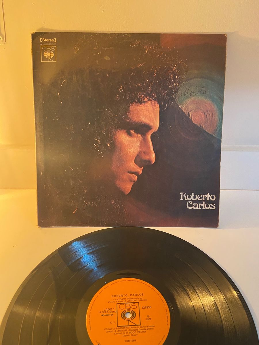 Lp Roberto Carlos 1973 | Disco de Vinil - Original | Cbs Discos | Item ...