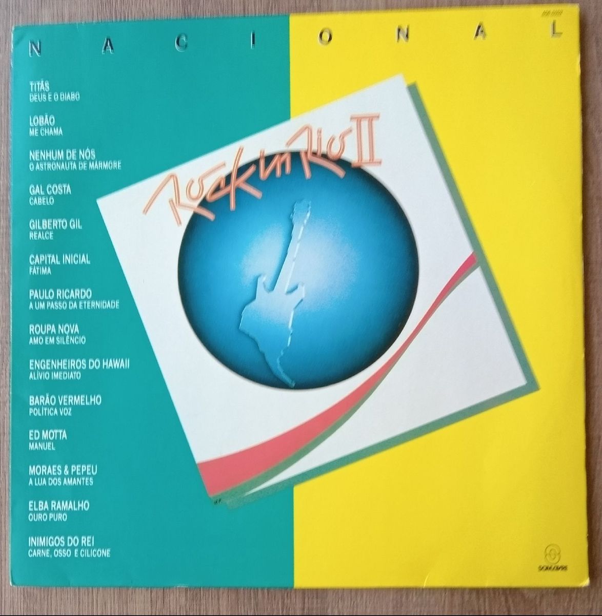 Lp Rock In Rio Nacional 1991 - Disco de Vinil | Item de Música Disco De ...