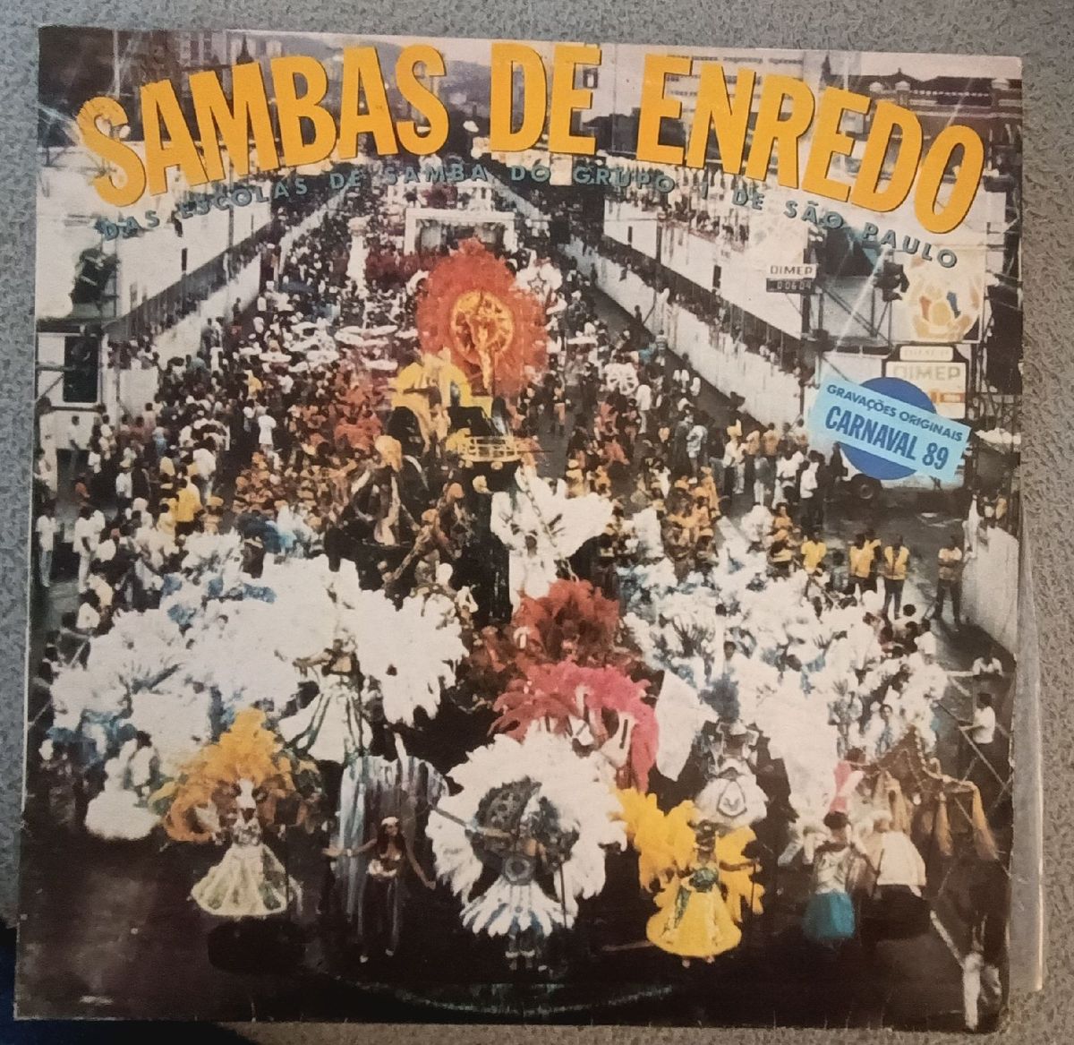 Lp Sambas de Enredo Dad Escolas de Samba do Grupo 1 de São Paulo (1989 ...