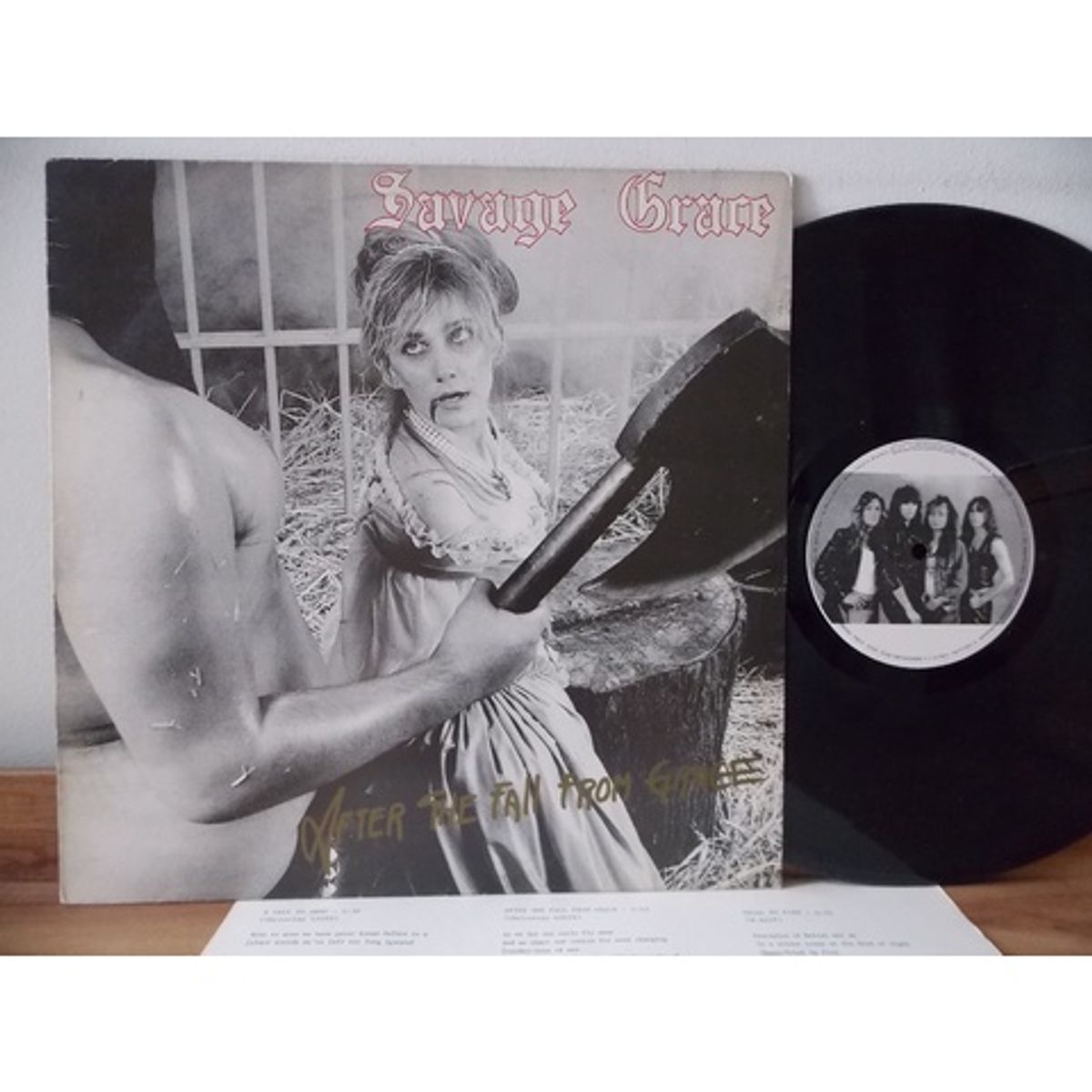 Lp Savage Grace - After The Fall From Grace | Item de Música Lp Vinil ...