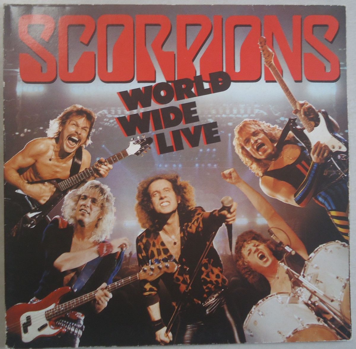 Lp Scorpions 1985 World Wide Live, Vinil Duplo Importado | Item de ...
