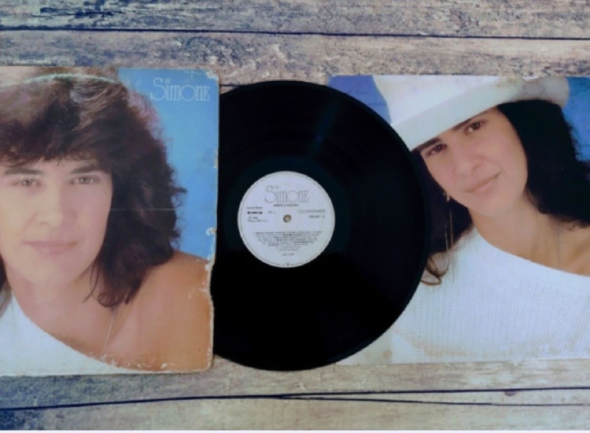 Lp Simone Amor e Paixão em Ótimo Estado Disco Vinil a Capa Está com ...