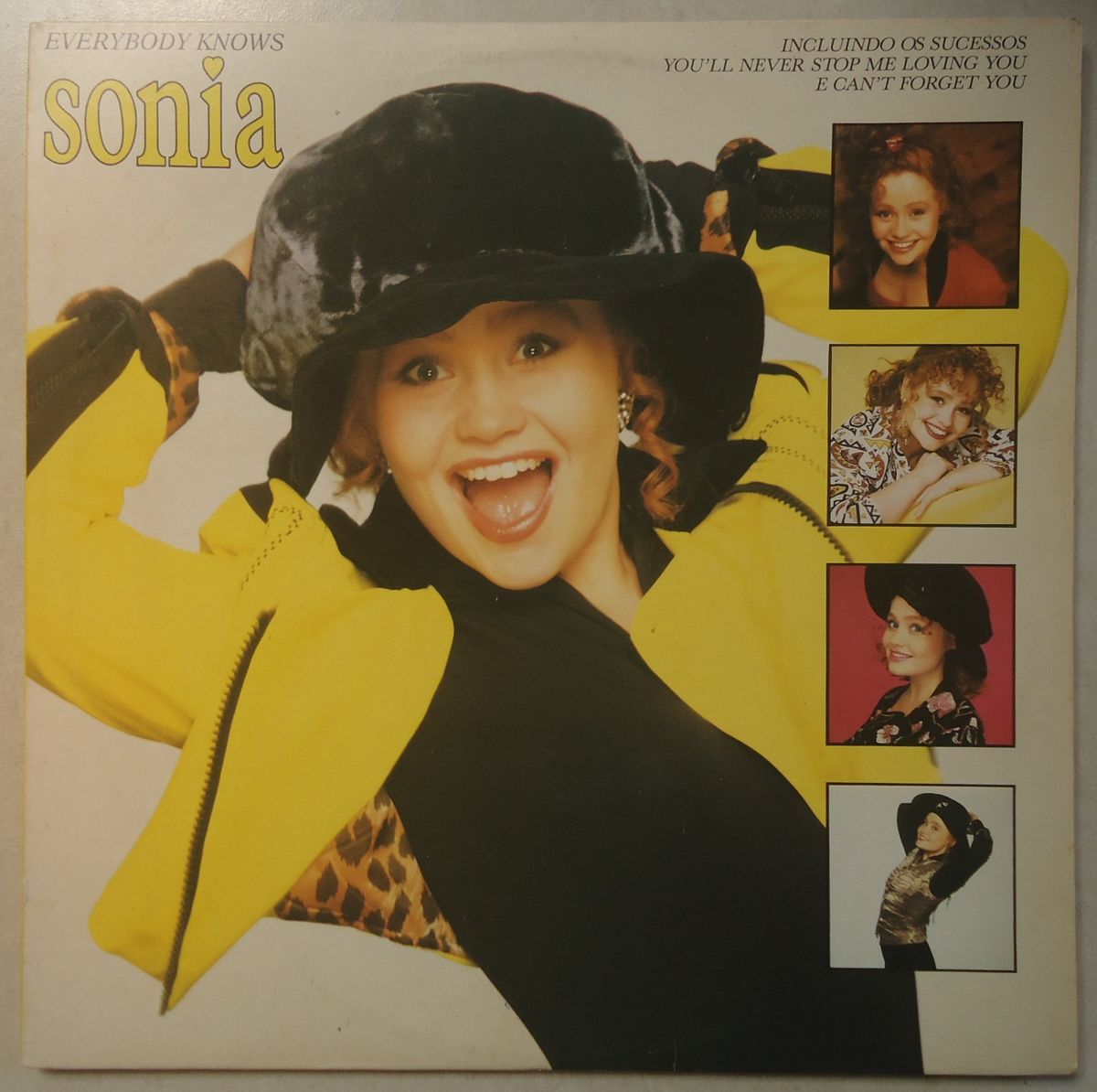 Lp Sonia 1990 Everybody Knows, Disco de Vinil com Encarte | Item de ...