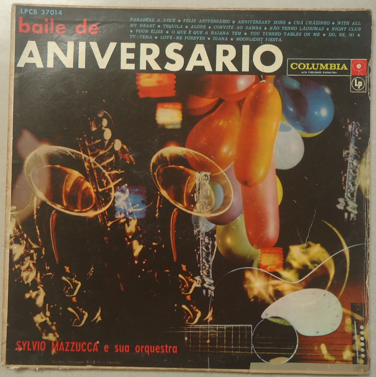 Lp Sylvio Mazzucca 1958 Baile de Aniversário, Vinil Raro | Item de ...