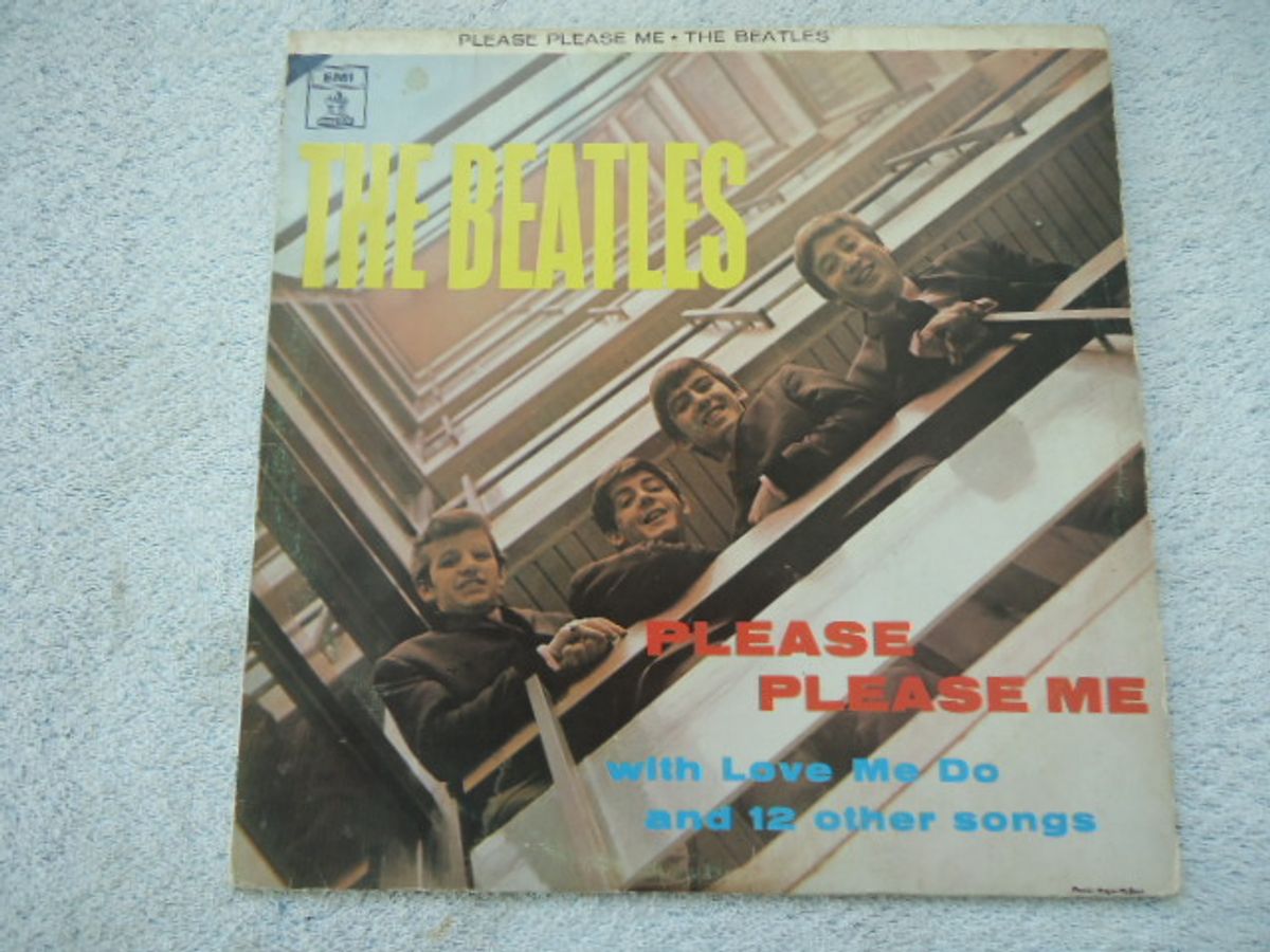 Lp The Beatles Please Please Me 1963 + Encarte | Item de Música Emi ...