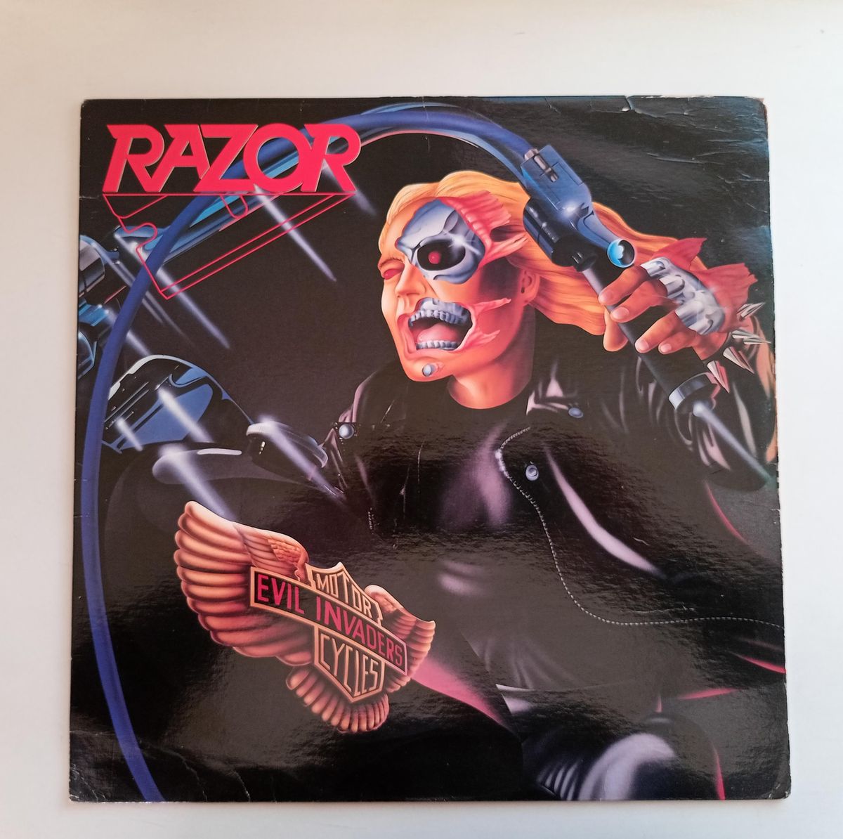 Lp Thrash Speed Metal Razor-evil Invaders Raríssimo 1º Edição Press ...