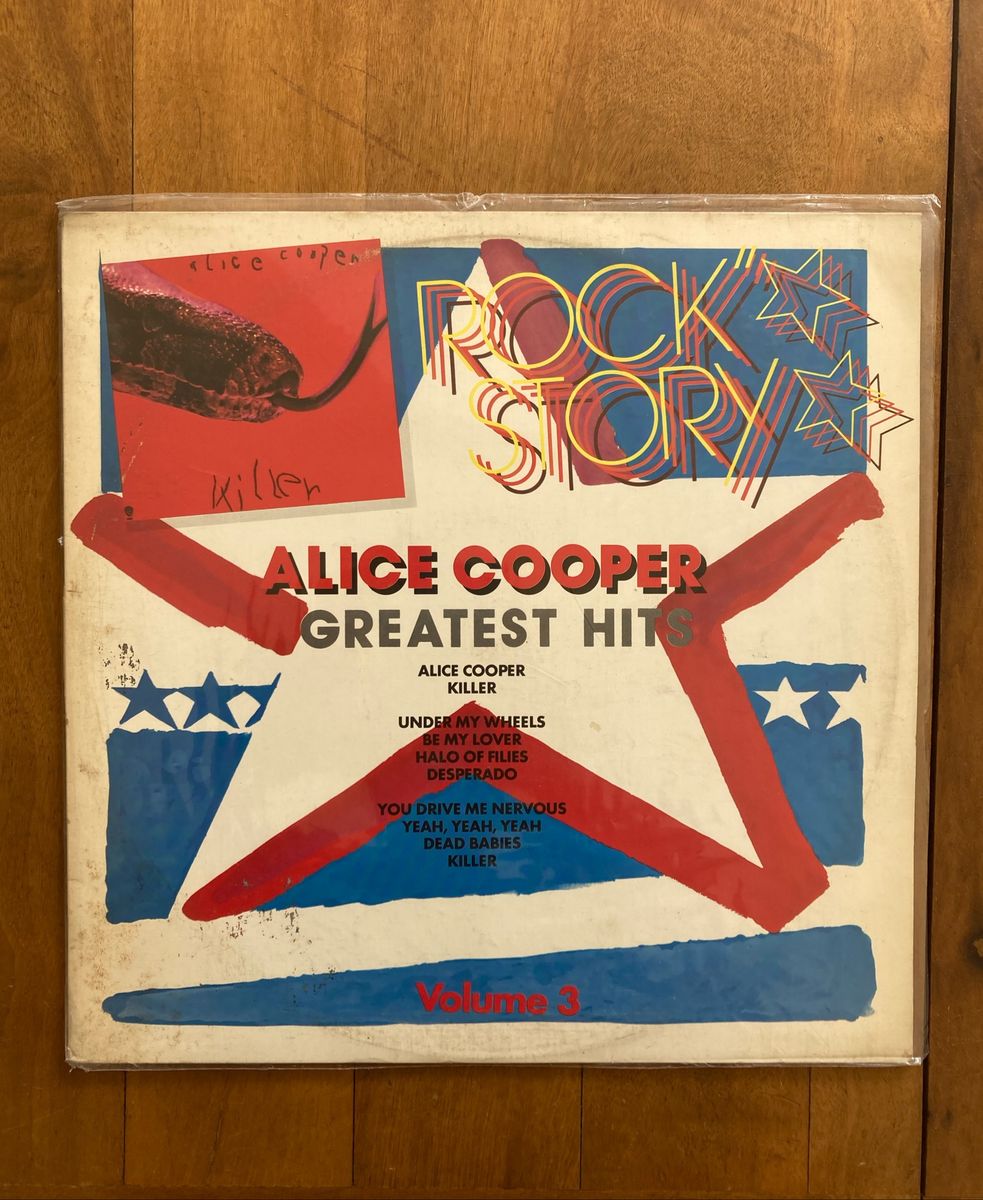 Lp Vinil Alice Cooper Greatest Hits | Item de Música Alice Cooper Usado ...