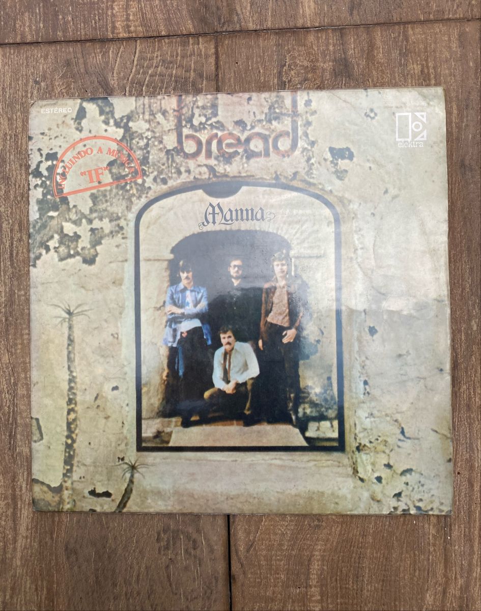 Lp Vinil Bread Manna com Letra | Item de Música Elektra Usado 55682401 | enjoei
