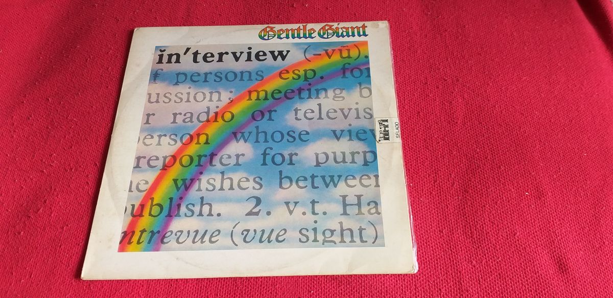 Lp, Vinil, Disco - Gentle Giant - Interview, 1976 | Item de Música ... Lp, Vinil, Disco - Gentle Giant - Interview, 1976 | Item de Música ...