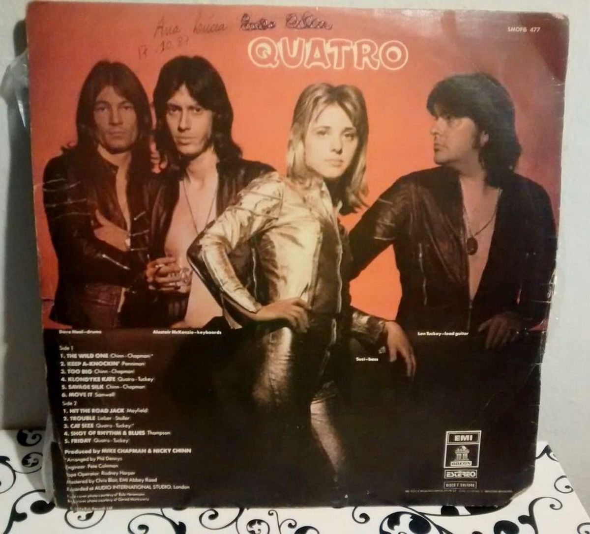 Lp Vinil Disco Suzy Quatro Raridade | Item de Música Quatro Usado ...