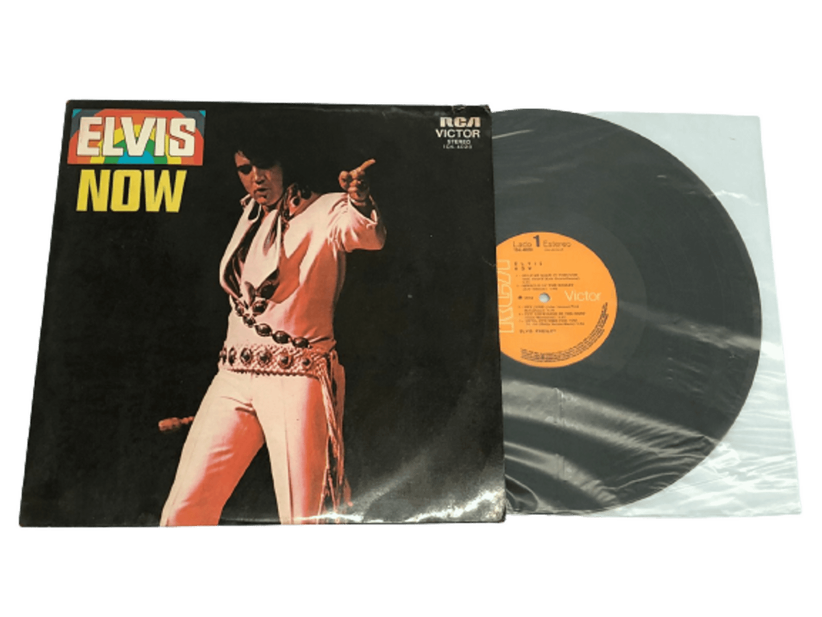 Lp Vinil Elvis Presley Now Rca 1972 Item De Música Vinil Usado