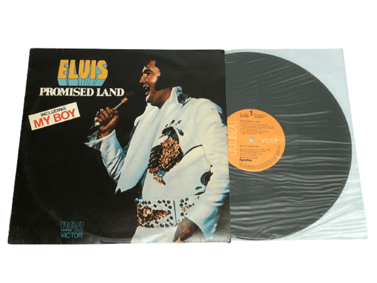 Lp Vinil Elvis Presley Promised Land 1975 | Item de Música Vinil Usado ...