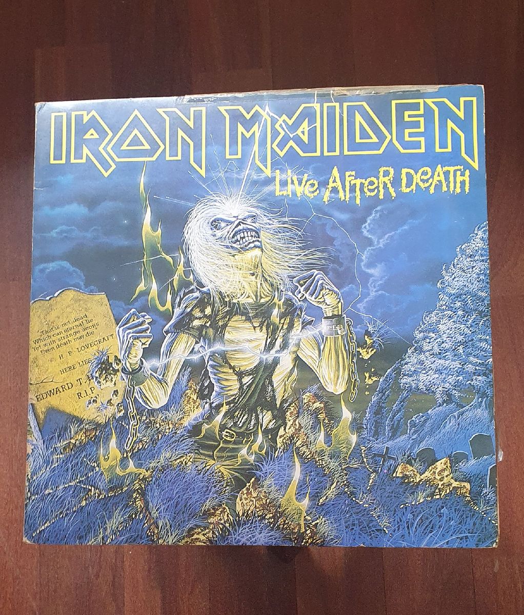 Lp. Vinil Iron Maiden . Life After Death Álbum Duplo | Item de Música ...