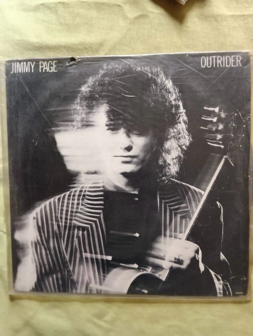 Lp / Vinil - Jimmy Page Outrider - 1988 | Item de Música Usado ...