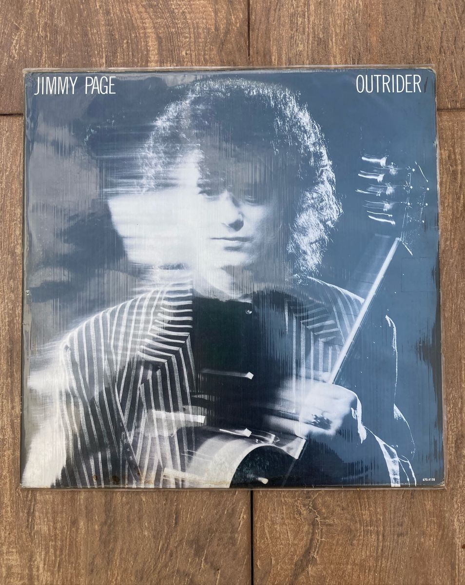 Lp Vinil Jimmy Page - Outrider | Item de Música Geffen Records Usado ...