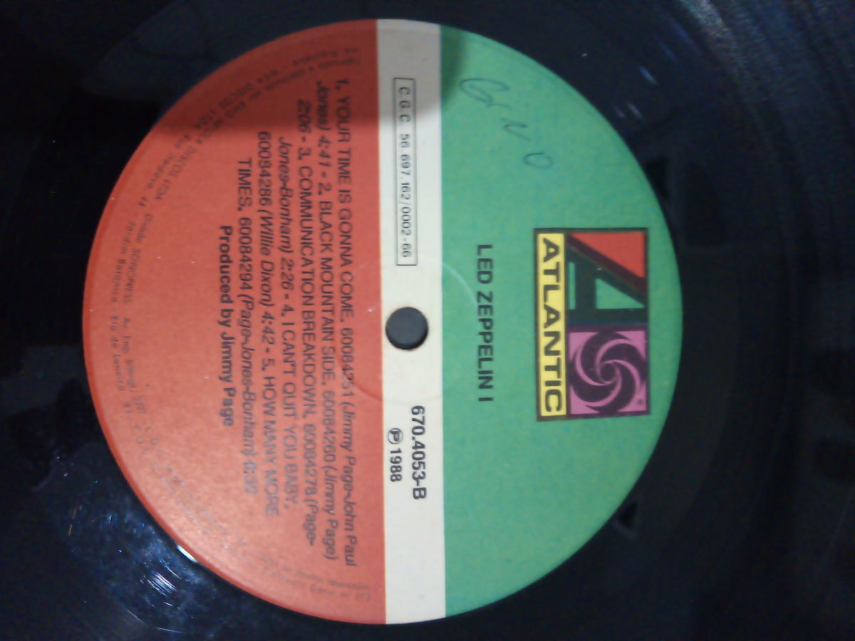 Lp Vinil Led Zeppelin I | Item de Música Usado 87238810 | enjoei