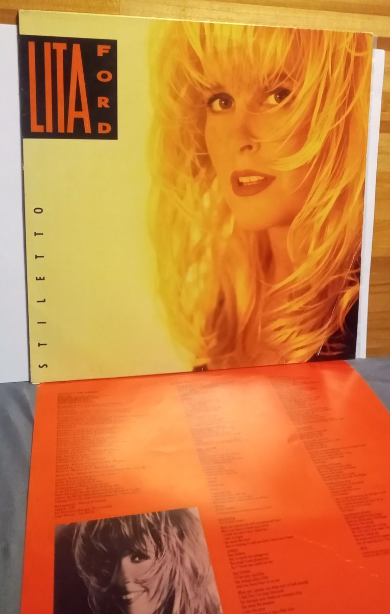 Lp Vinil Lita Ford - Stiletto | Item de Música Usado 83878639 | enjoei